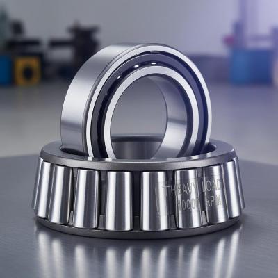 China TIMKEN Tapered Roller Bearing with Steel Cage Material for Heavy Load Applications and Up To 10,000 RPM Speed for sale