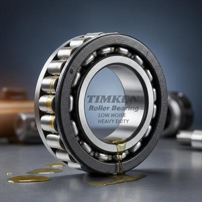 China Salt Bath Quenching TIMKEN Roller Bearing with Low Noise Operation and Pre-lubricated or Grease Oil Lubricated for Heavy Duty Equipment for sale