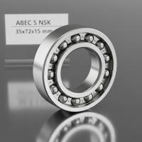 China ABEC 5 NSK Precision Ball Bearing in Chrome Steel (GCr15) for High-Speed Applications, Size 35x72x15 mm for sale