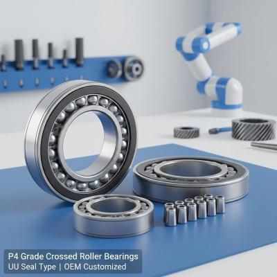 China P4 Grade Crossed Roller Bearings with UU Seal Type and OEM Customized Services for Robotics and Machine Tools for sale