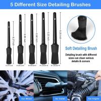China 26pcs Car Detailing Brush Set Auto  Car Cleaning Tools Kit For Interior for sale