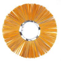 China Electric Road Sweeping Brush Curb Broom 205mm Customized for sale