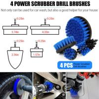China 20pcs Manufacture Scrubber Plastic Car Wash Brush Kit For Car Washing Set for sale