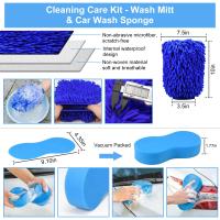 China Hot Sell 23Pcs Car Detailing Brush Set With Carry Bag All Purpose Clean For Cleaning Interior, Exterior for sale