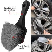 China 20pcs Car Wheel Tire Cleaning Brush Set Detailing Kit Wheels Rim Drill Detailing Brushes Washing for sale