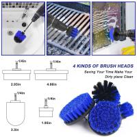 China 21 Pcs Car Cleaning Tools Kit Buffing Sponge Pads For Wheels Dashboard Interior for sale