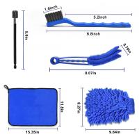 China 21 Pcs Car Cleaning Tools Kit Buffing Sponge Pads For Wheels Dashboard Interior for sale