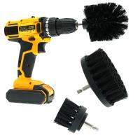 China 3 Pack Auto Power Drill Scrubber Carpet Scrubber Drill Attachment for sale