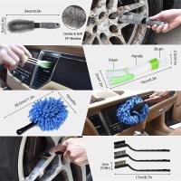 China High Quality Removable Drill Soft Brush Car Detailing Brush Waxing Sponge For Interior Exterior Washing for sale