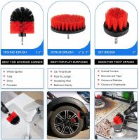 China Wholesale 19 Pcs Car Wash Tools Kit Drill Clean Brush Detailing Brush With Bag For Auto Interior Exterior Washing for sale