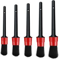 China Hot Sale 5pcs Ultra Soft PP Detailing Brush For Car Interior Detailing for sale