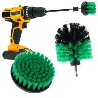 China 6inch Extended Drill Scrub Brush Attachment Scrubber Kit For Tile for sale