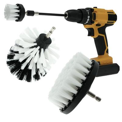 China 4inch Drill Scrub Brush Attachment Grout Scrubber ODM for sale