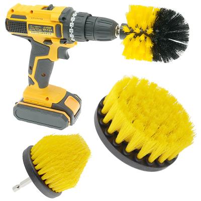 China Carpet Drill Scrub Brush Attachment Power Scrubber 3Pcs for sale
