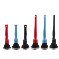 China Multi-function Flexible Car Detailing Cleaning Brush For Exterior Surfaces Wheels Air Outlet for sale