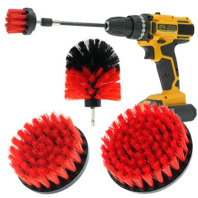 China Polypropylene Power Scrubber Drill Scrub Brush Set for Kitchen Cleaning for sale