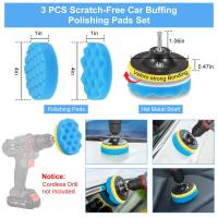 China 23 Pcs Drill Soft Brushes Attachemnt Auto Detailing Brush Blue For Wheels Cleaning for sale