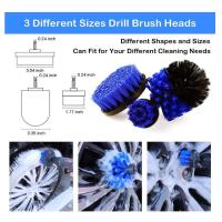 China 18 Pcs Auto Detailing Brushes Car Wash Brush Kit For Cleaning Auto Wheels for sale