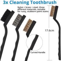 China Newest Grey Car Cleaning Set 16PCS Car Cleaning Tools For Car Washer Assisted Products for sale