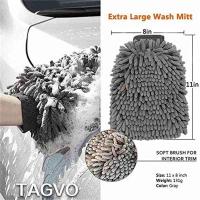 China Newest Grey Car Cleaning Set 16PCS Car Cleaning Tools For Car Washer Assisted Products for sale
