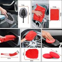 China 16Pcs Bendable Wheel Brush For Car Alloy Tire Detailing for sale