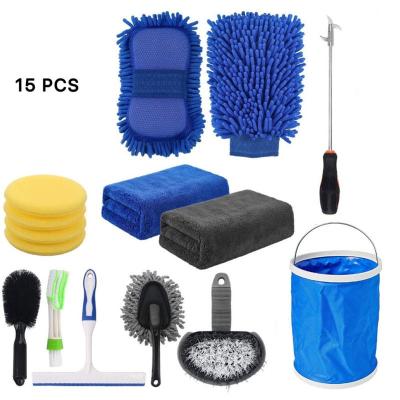 China Oem Microfibre Car Detailing Brush Care Kit for sale