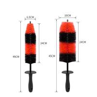 China Car Tire Rim Woollywormit Wheel Brush Alloy Wheel Brush Decontamination Tool for sale