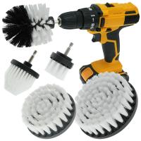 China Drill Attachment Brush Power Scrubber Electric Drill Cleaning Brush 5 Pcs Set for sale