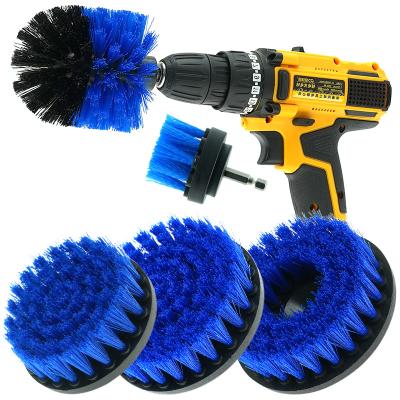 China Drill Brush Power Scrubber Cleaning Brush Set For Household Car Cleaning for sale