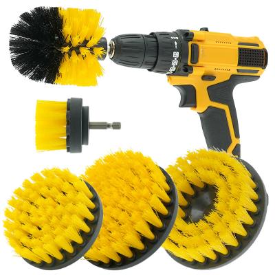 China Drill Scrub Brushes Kit 5 Pack Power Scrubber Cleaning Brush Attachment Set for sale
