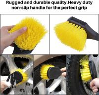 China ODM Boars Hair Brush Car Detailing Kit For Air Vent Tire for sale
