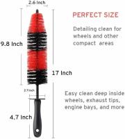 China 12PCS Auto Car Detailing Brush Vent Cleaner Tool Kit For Tire Dashboard Interior Exterior for sale