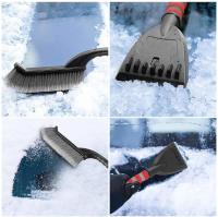 China Detachable Extendable Snow Brush Car Windshield Ice Scraper Kit for sale