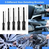 China 18PCS Spin Car Interior Detailing Drill Brush Car Rim Brush ODM for sale