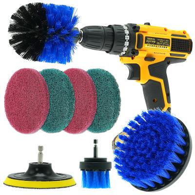 China Kitchen Carpet Upholstery Drill Brush Pad Sponge Kit Customized for sale