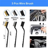 China Personalised Automotive Car Detailing Brush Kit AC Wheels Dashboard Cleaner 19PCS for sale