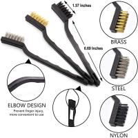 China Green 11pcs Bristle Car Vent Cleaner Brush Duster Set For Air Conditioner for sale