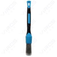 China Threaded Vehicle Car Detailing Brush For Auto Interior Cleaning Washing for sale