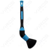 China Microfiber Car Detailing Auto Upholstery Brush For Interior Cleaning for sale
