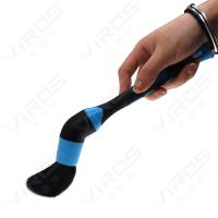 China Microfiber Car Detailing Auto Upholstery Brush For Interior Cleaning for sale