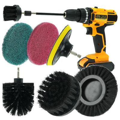 China Multifunctional Bristle Drill Brush Attachment Electric Power Scrubber for sale