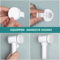 China Nylon Power Electric Cleaning Brush For Bathroom Tiles 800mAh for sale