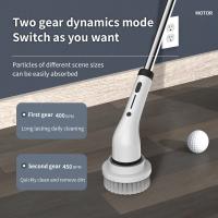 China Telescopic Electric Spin Cleaner Brush Scrubber 2500mAh For Kitchen for sale