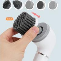 China 6In1 Electric Power Spin Cordless Bathtub Scrubber For Bathroom for sale