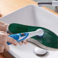 China Oscillating Electric Cleaning Brush Handheld Spin Scrubber For Kitchen Shoes for sale