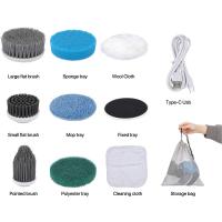 China ODM 8In1 Electric Cleaning Brush Spin Scrubber For Toilet Cleaning for sale