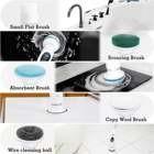 China 9In Electric Cleaning Brush Spin Scrubber for Bathroom Tub Tile Floor Kitchen for sale