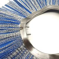 China Stainless Steel Wire Street Cleaner Brush Sweeper Gutter Brooms for sale