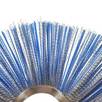 China Stainless Steel Wire Street Cleaner Brush Sweeper Gutter Brooms for sale