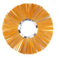 China Plastic Ring Poly Street Sweeping Brush Gutter Sweeper Broom 375mm for sale